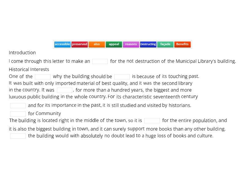 Report To: Municipal council. Subject: Municipal Library - Complete the ...