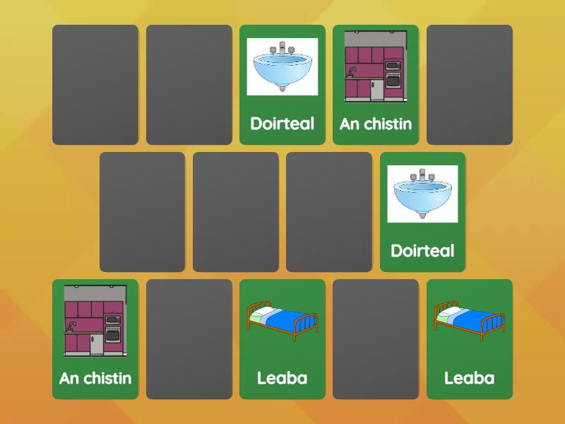 Sa Bhaile Senior Infants - Matching pairs