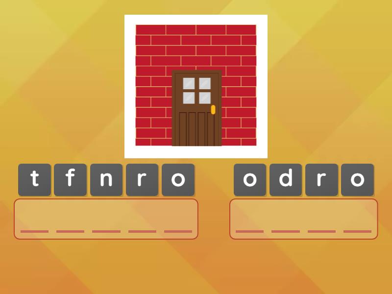 FF1. Unit 8. House - Anagrama