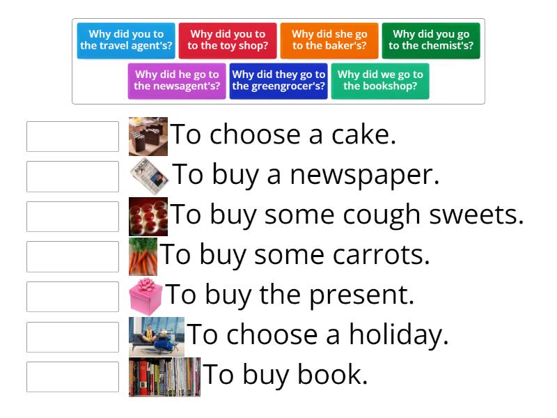 Bright Ideas 4 - Unit 7 - Grammar 1 - Match up