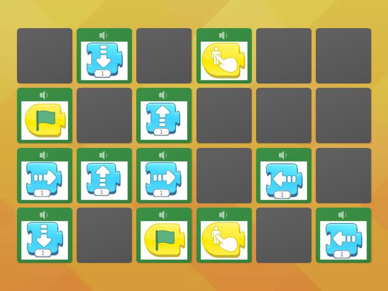 Juego de parejas - Matching pairs