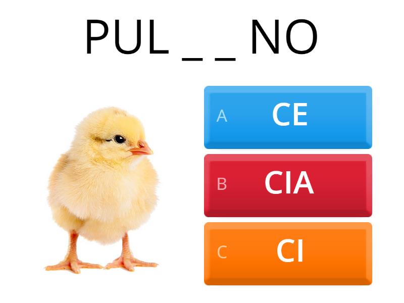 parole con CA CO CU / CE CI / CIA CIO CIU - اختبار تنافسي