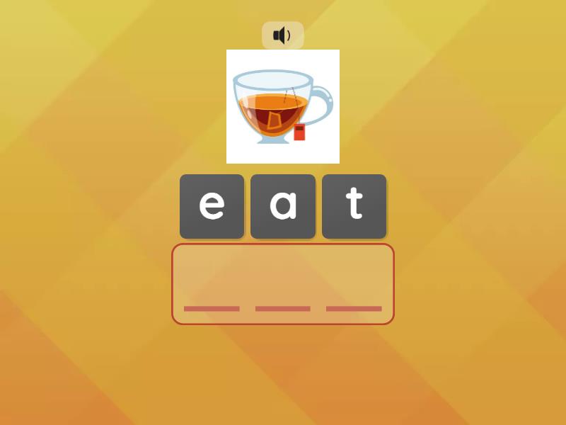 Phonics -ea, -ee - Anagram