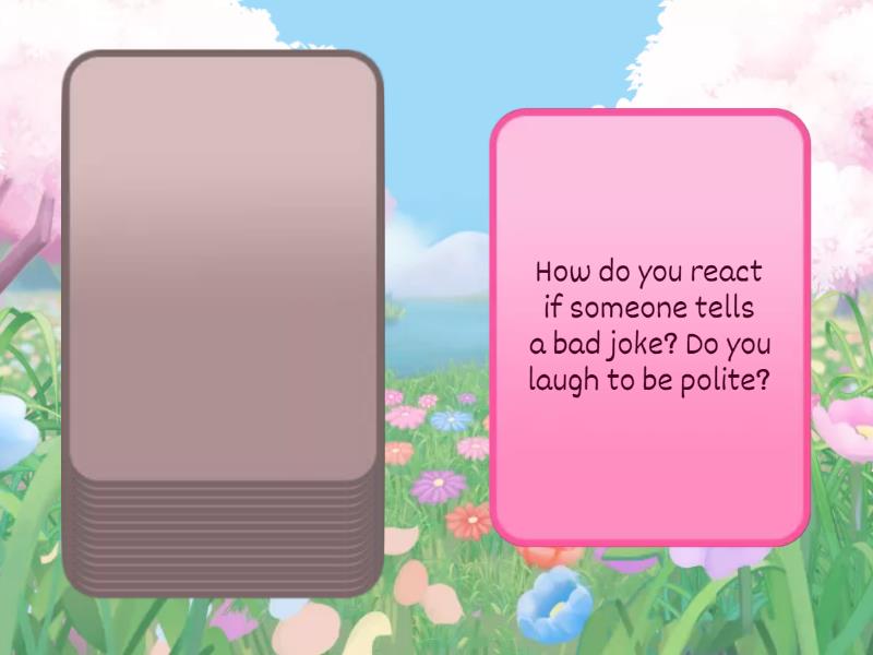 April Fool's Day conversation questions - Cartas al azar