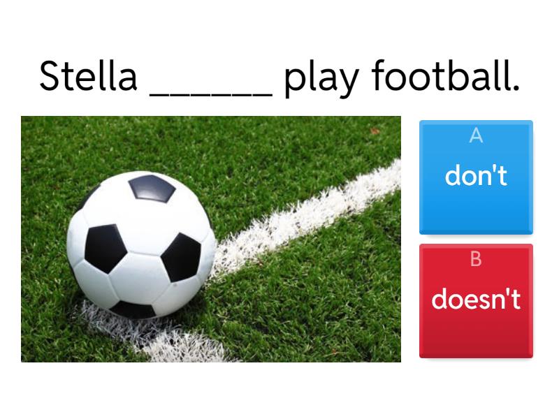 FF3 Unit 2, 6 Present Simple (affirmative, negative) - Cuestionario