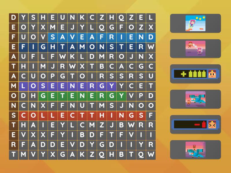 Video Games - Wordsearch