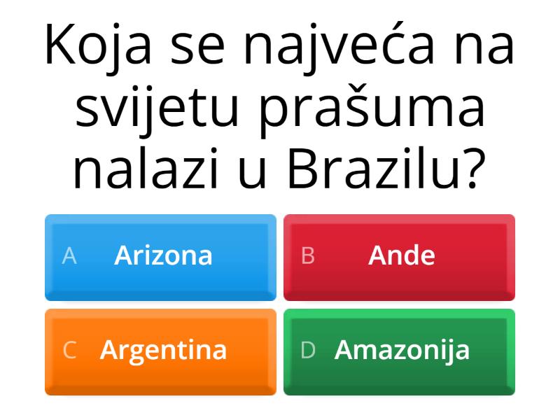 Brazil - Quiz
