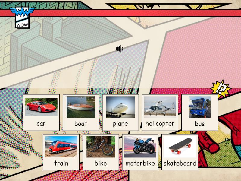 Transport sounds - Find the match