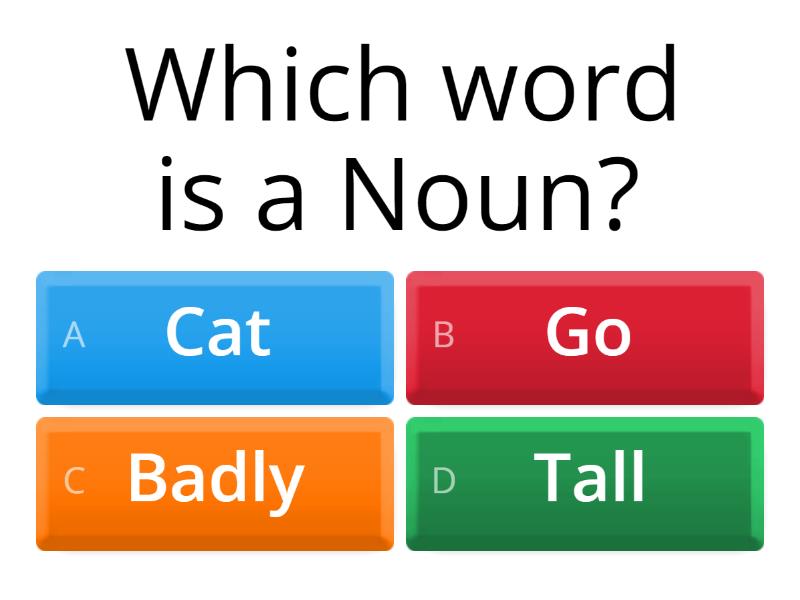 SPAG Noun - Quiz