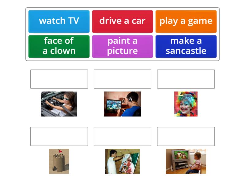 Spotlight 3 module 7 13a - Match up