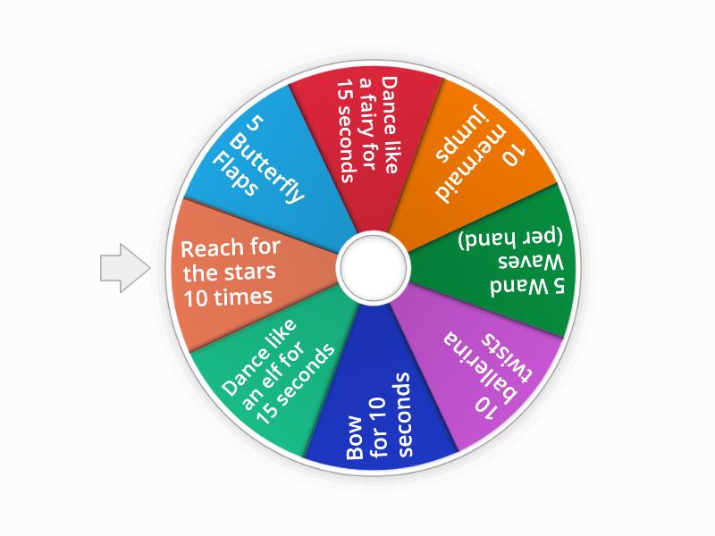 Magic Movement Wheel - Spin the wheel