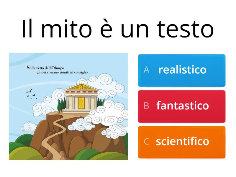 Il mito - Quiz
