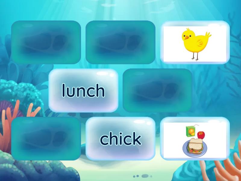 Oxford phonics 4 Unit 4 ch, tch - Matching pairs