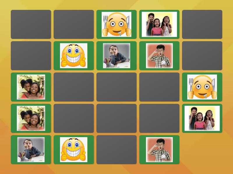 How do you feel? - Matching pairs