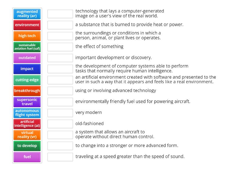technology - Match up