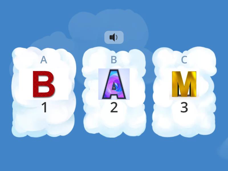 Phonics 1 Letter B - game 5 - Quiz
