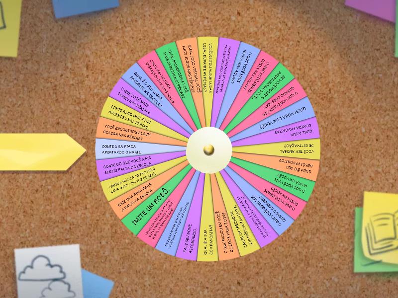 DINÂMICA DE VOLTA ÀS AULAS 2024 - Random wheel