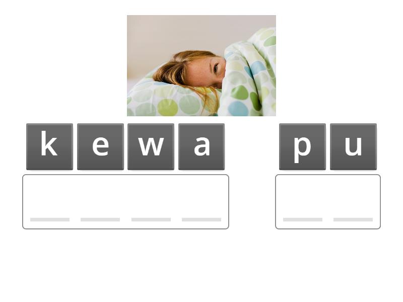 Daily Routine Verbs - Anagrama