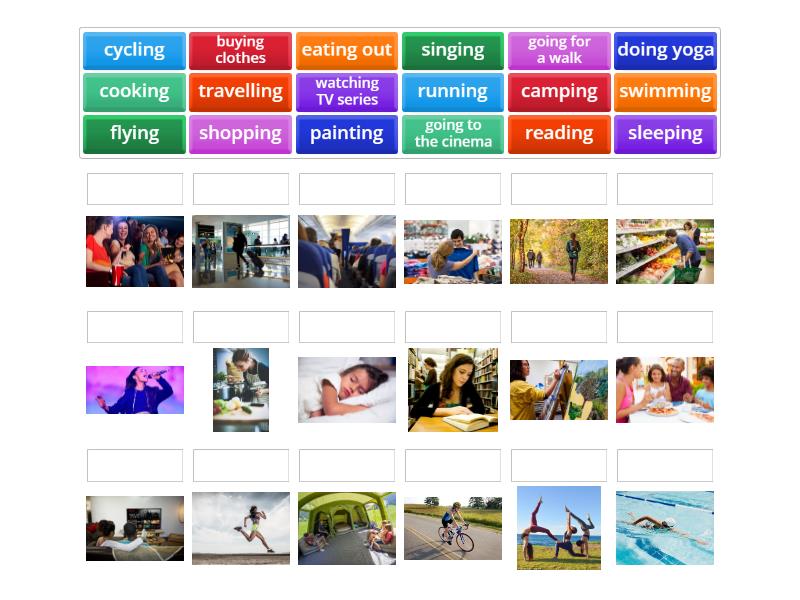 Valentina File beginner 8b Activities - Match up