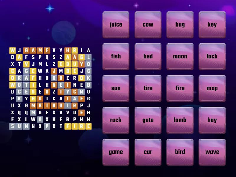 GK Exalt Word Search with Clues - Wordsearch