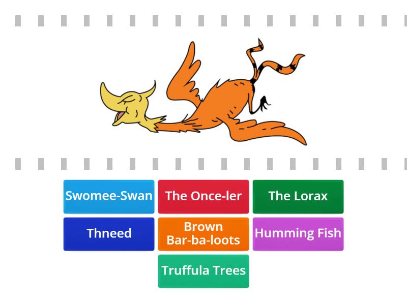 The Lorax - Find the match