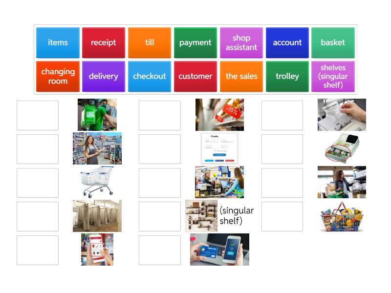 EF PI 4B vocabulary - Match up