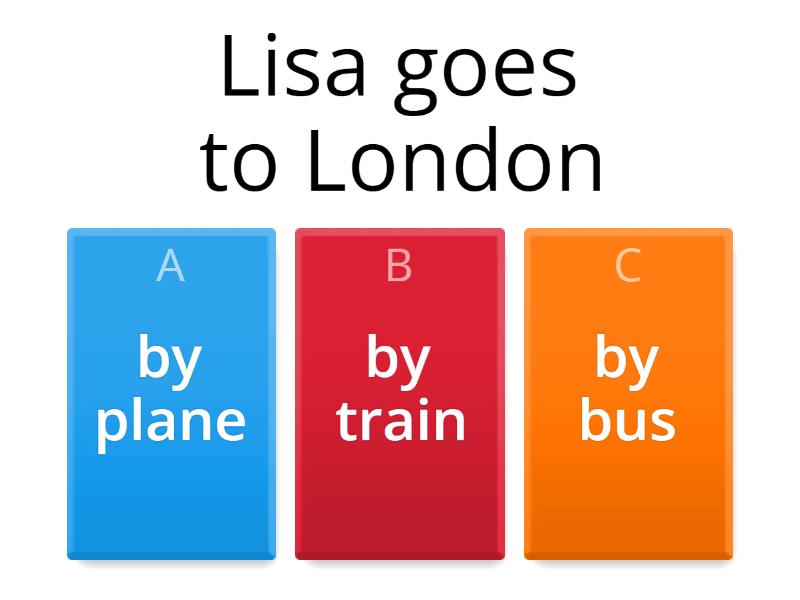 Lisa goes to London - Quiz