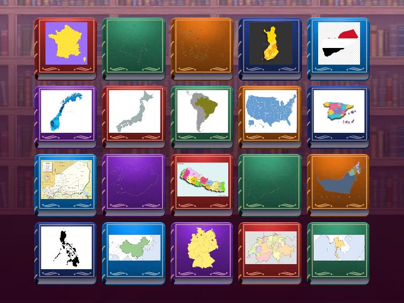 World Flags - Flip tiles