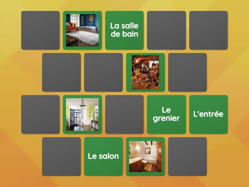 LES PARTIES DE LA MAISON - Parejas