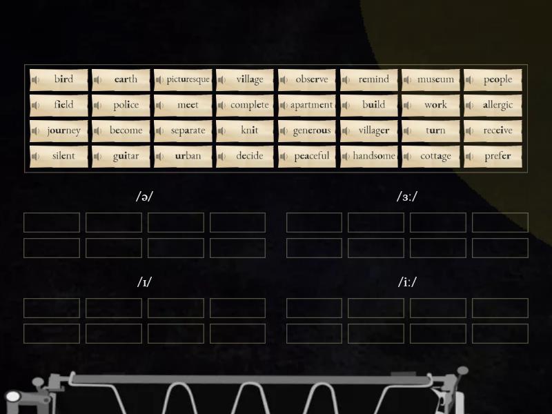 G8 - U2 - PHONETIC - Group sort