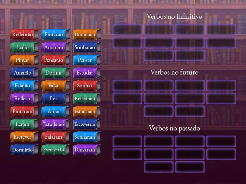 Roteiro de estudos - Verbos 2 - Group sort
