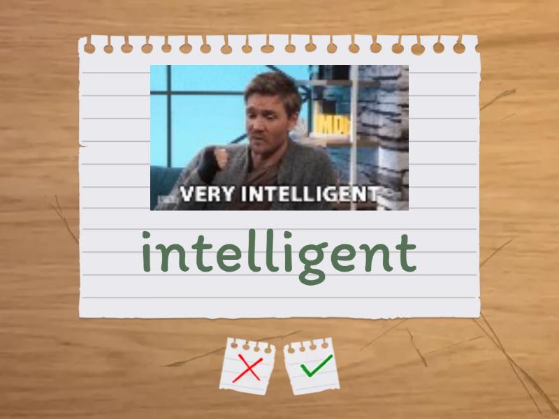 Irish People Adjectives - Flash cards