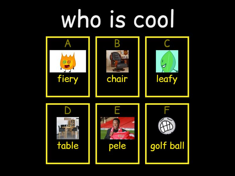 bfdi guess - Cuestionario