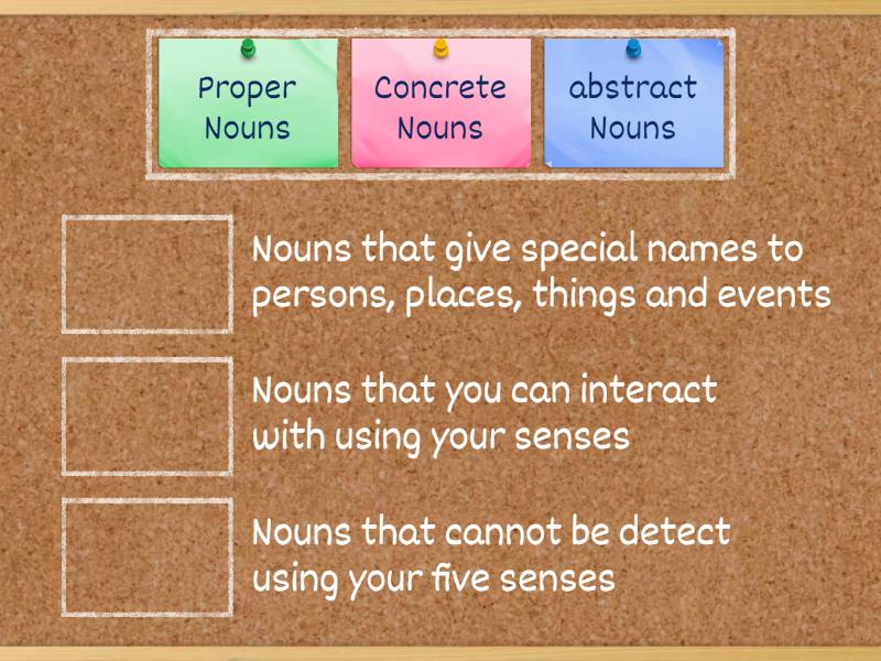 Nouns - Match up