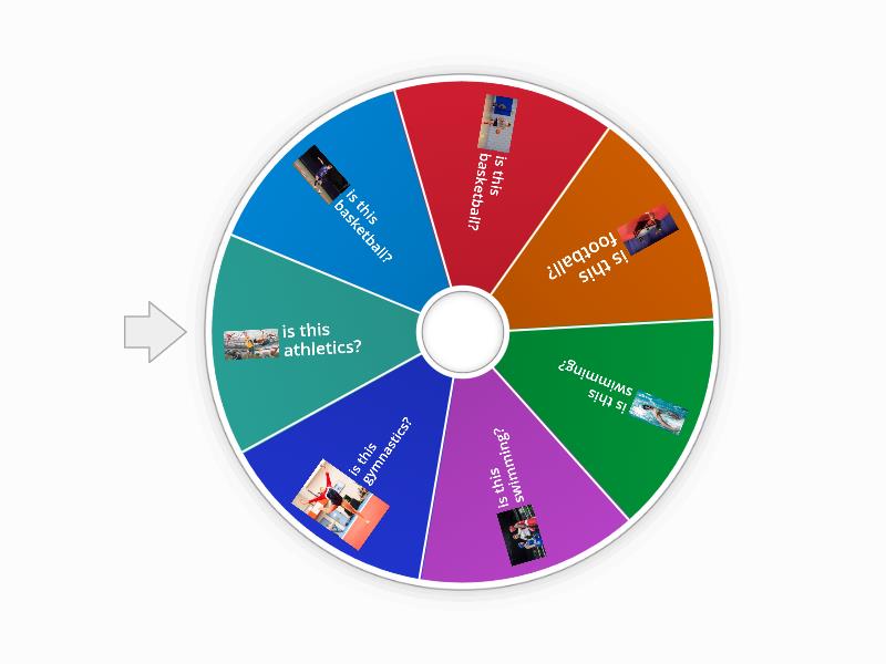 Olympic Games - Spin the wheel