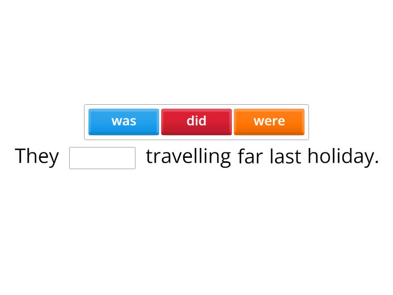 past simple vs past continuous - 3 - Missing word