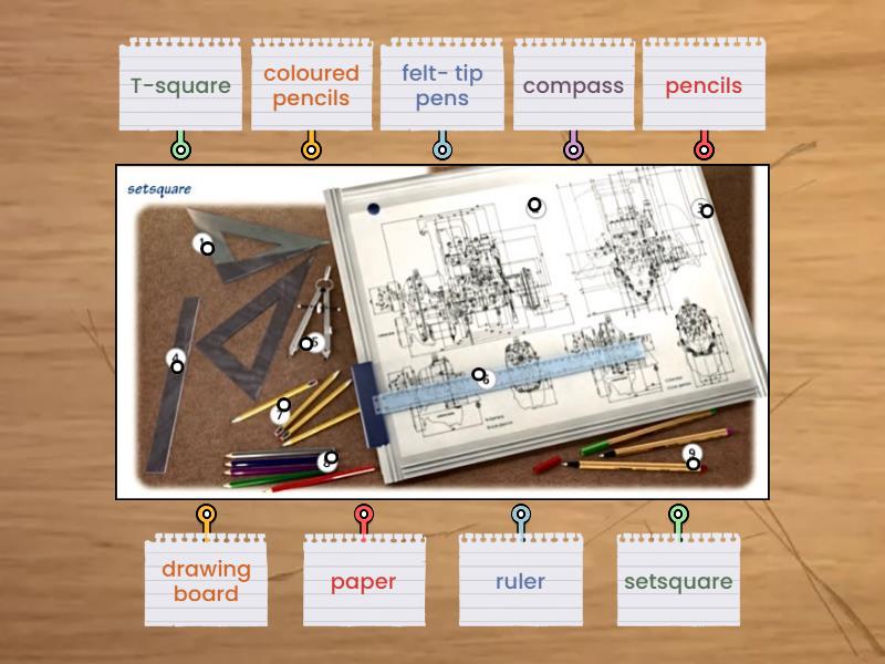 Drawing - Labelled diagram