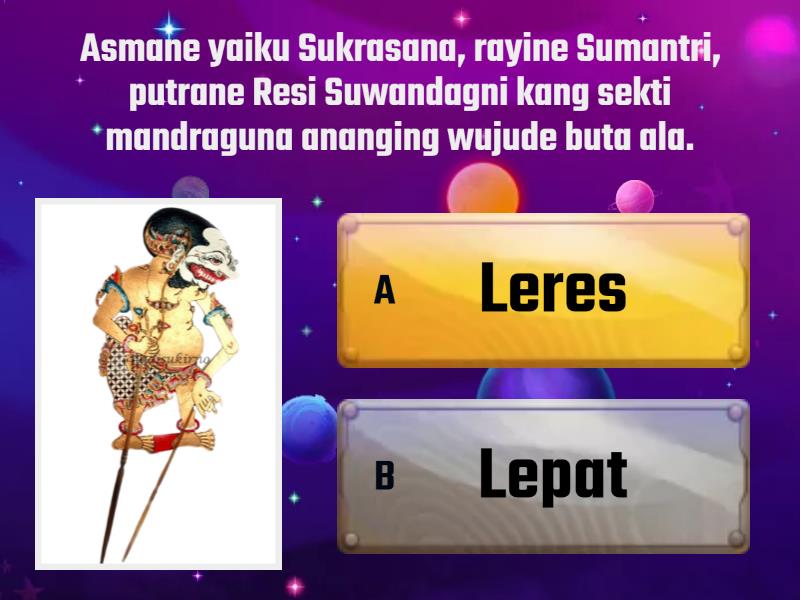 Asesmen Awal (Diagnostik) Sumantri Ngenger - Kuis