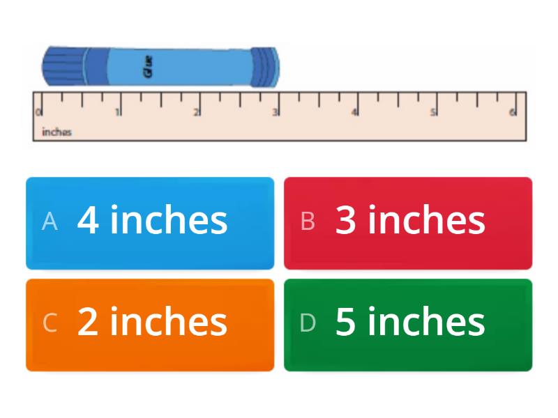 Practice Measuring Using Inches - Quiz