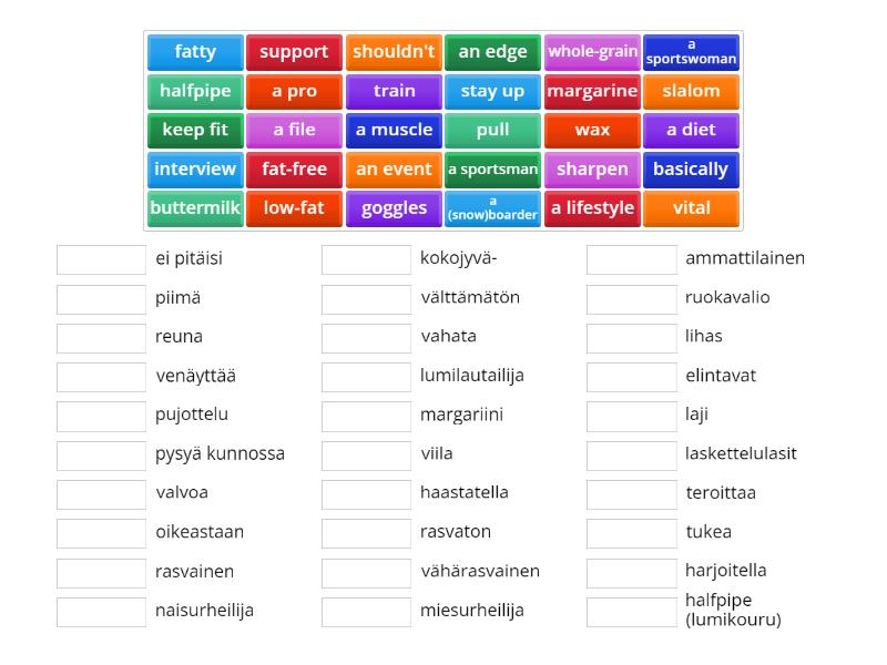 Yippee! 6 / Text 11 / The Snow Pro - Match up