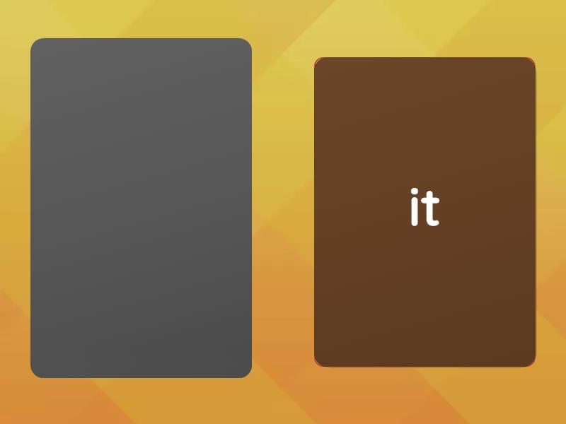 Reading Jolly Phonics SATI - Random cards