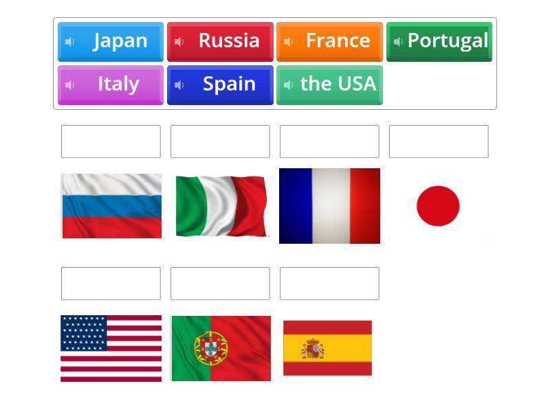 Countries - Match up