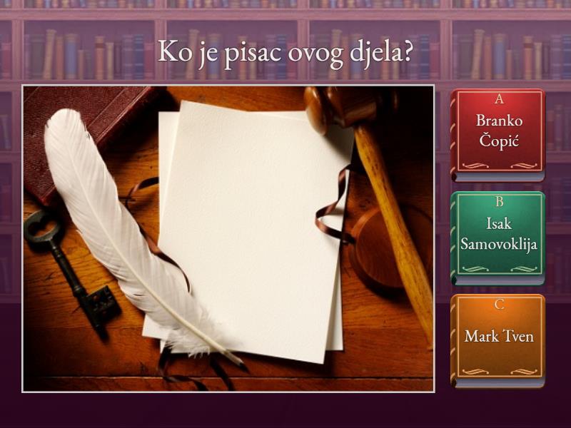 Nosač Samuel - Quiz