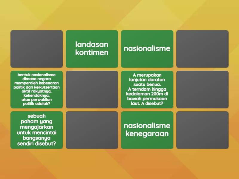 LATIHAN SOAL LKS BAB 2 - Matching pairs