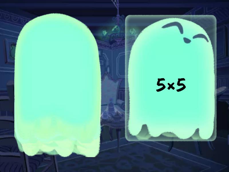 haunted math - Speaking cards