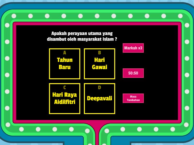 PERAYAAN DI MALAYSIA - Game show de TV