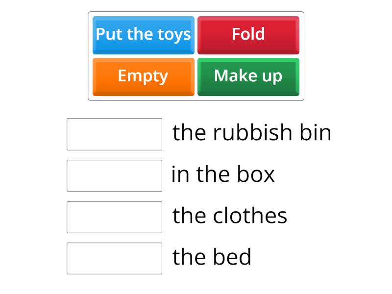 Matching sentences - Match up