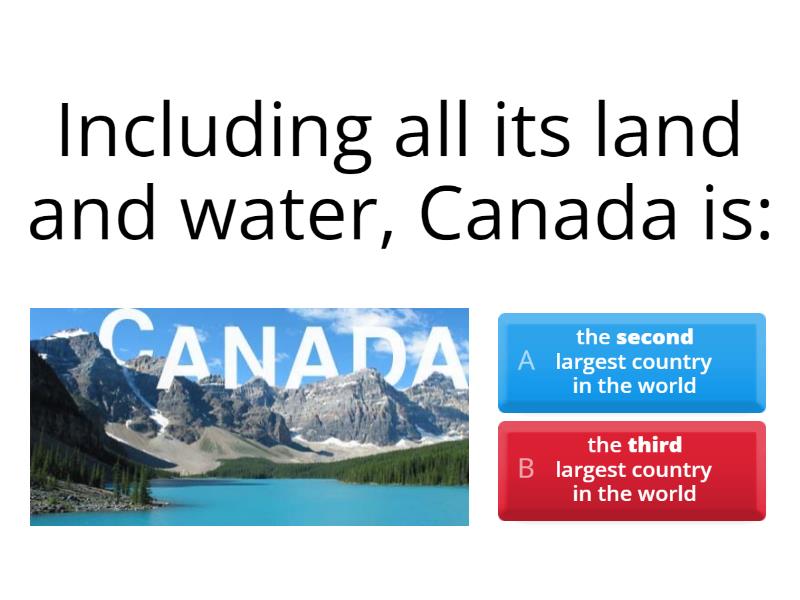 Canada Fun Facts ! - Quiz