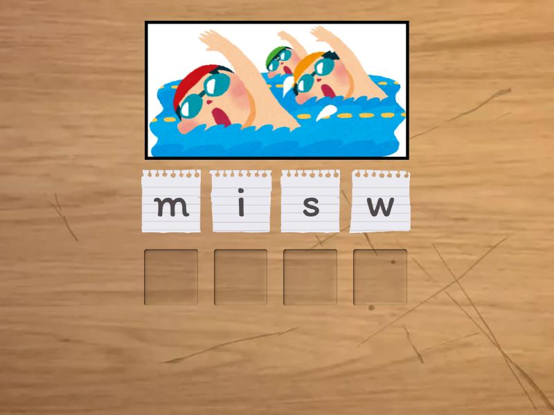 Action verbs 2 - Anagram