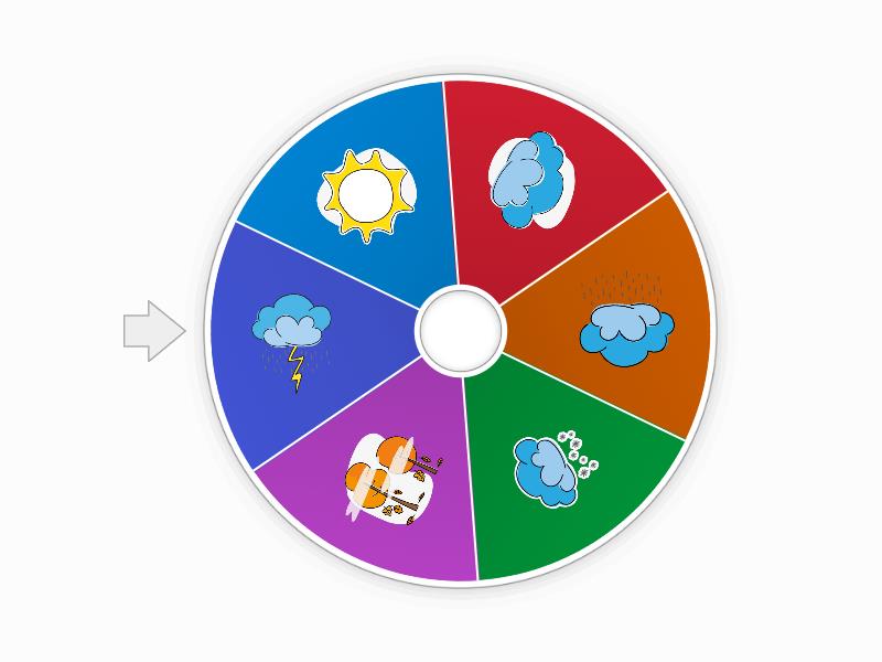 16. LAS ESTACIONES Y CLIMA_ONE ON ONE - Spin the wheel